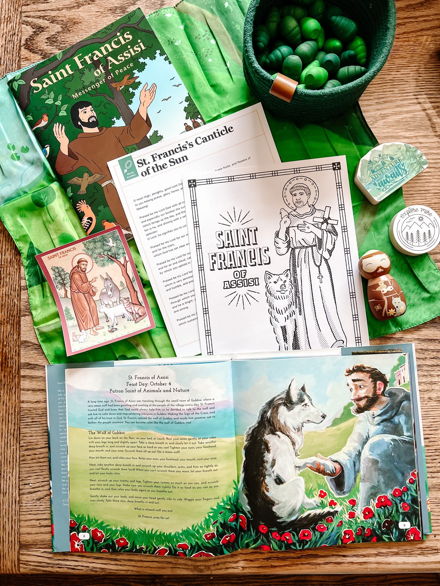 Catholic Earth Day Activities for Kids: Free Crafts & Printables ...